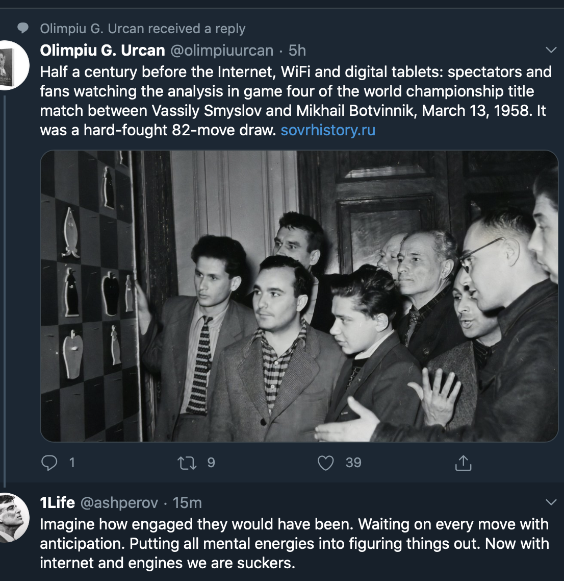 Chess in the Olden Days! – Woodseats Chess Club